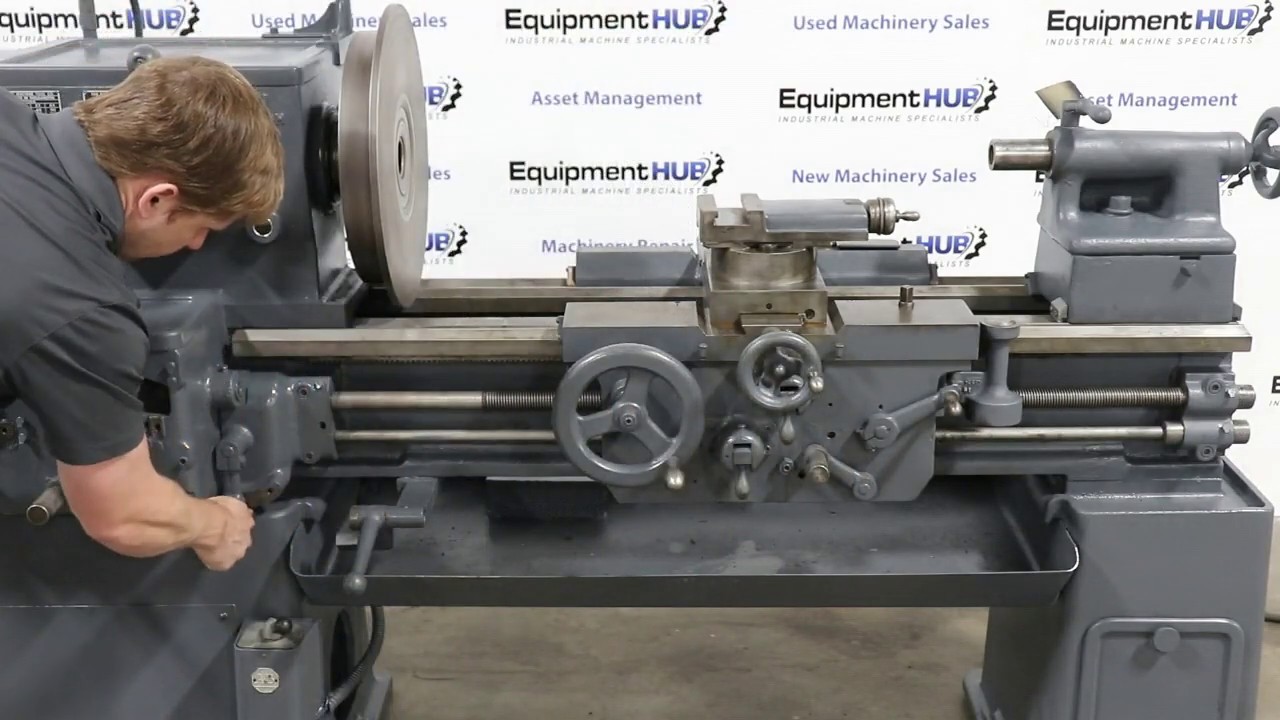 C & J Carroll Jamieson Master Model GH 19" x 36" Geared Head Engine ...