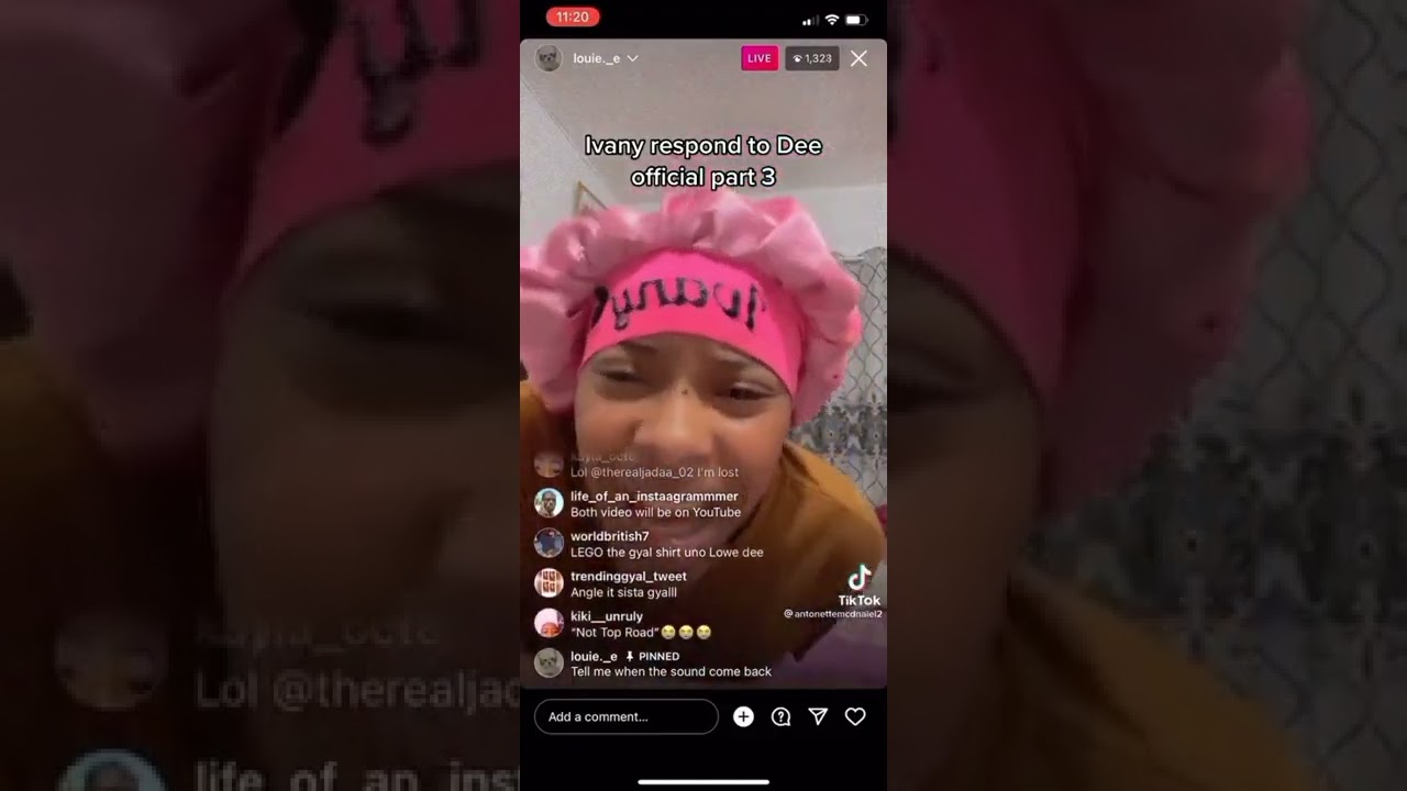 Ivany Wright & Dee Official at it 2022 (Ivany instagram live war) 2022 ...