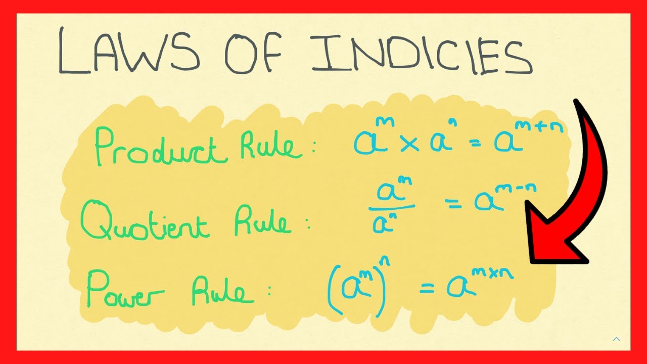 ROADMAN EXPLAINS COMMON LAWS OF INDICES YouTube roadman-explains-common-laws-of-indices-youtube