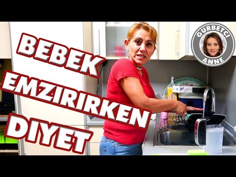 BEBEK EMZIRMEK ve DIYET - Temizlik RUTINIM - Gurbetci Anne