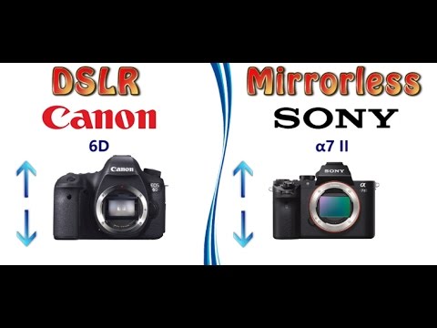 DSLR vs Mirrorless | Full Frame Cameras | Same Price - YouTube