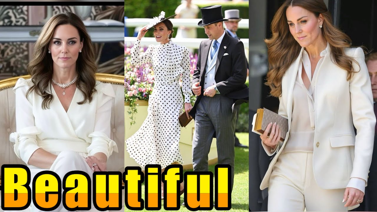 Princess Catherine Stuns in Fabulous White Outfits that Turn Heads ...