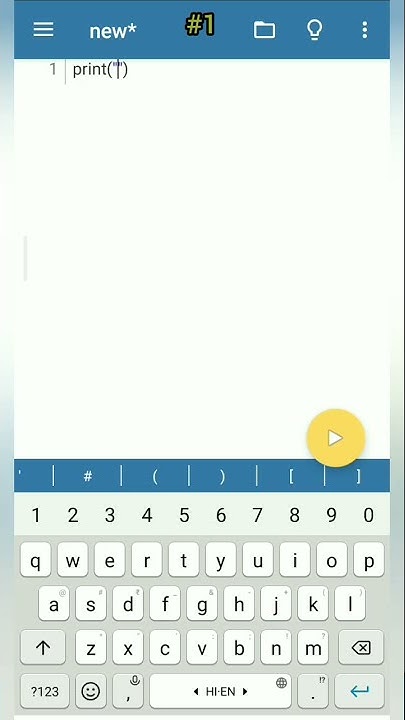 python first program for beginners| python print function arguments #python #print #python3 #lwm ...