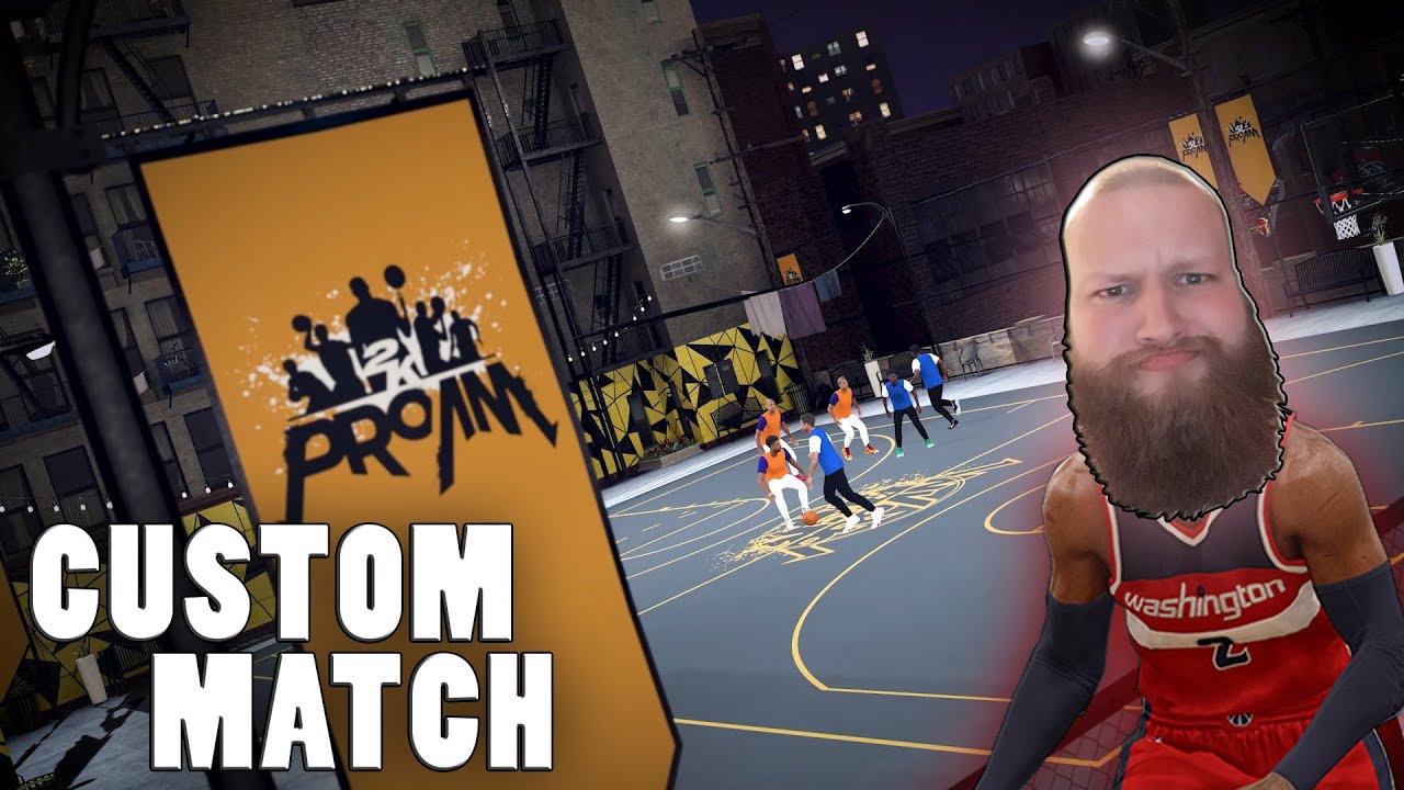 2K Online - Custom Match (Pro-AM) Throwback - YouTube