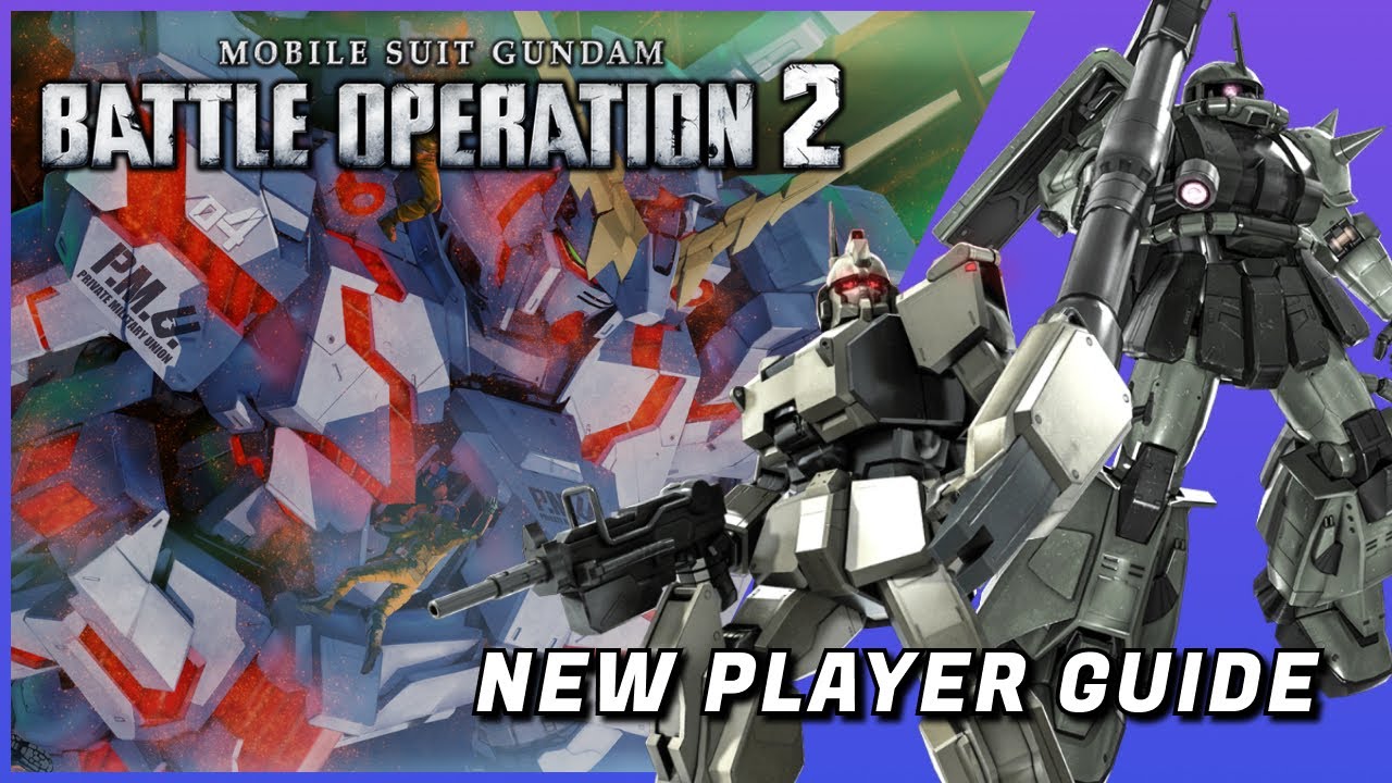 「GBO2」Gundam Battle Operation 2 Beginner's Guide【バトオペ2】 - YouTube