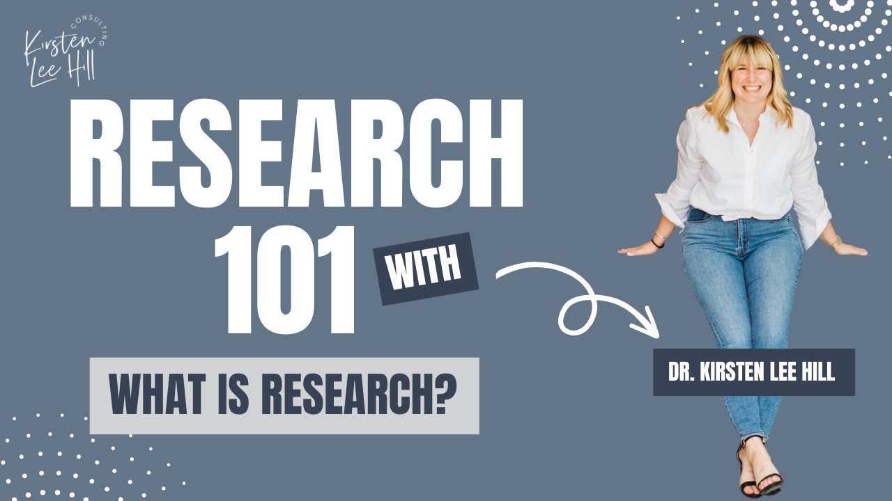 What is research? (research made easy) - YouTube