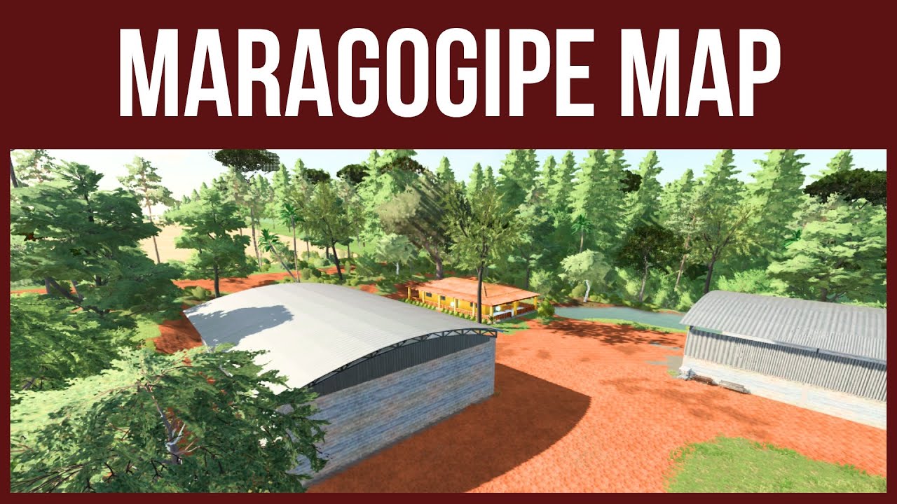 MARAGOGIPE MAP – Map Tour – Farming Simulator 22 - YouTube