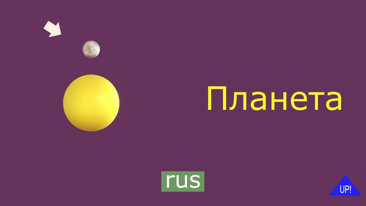 Планета на русском. Planet in Russian - YouTube