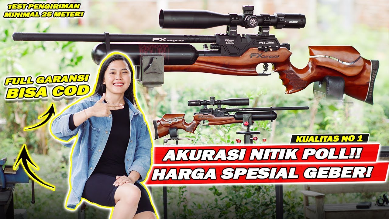 HARGA SPESIAL GEBER 10.10!! SENAPAN ANGIN PCP BOCAP TERBARU 2024 AKURASI NITIK POLL!! - YouTube
