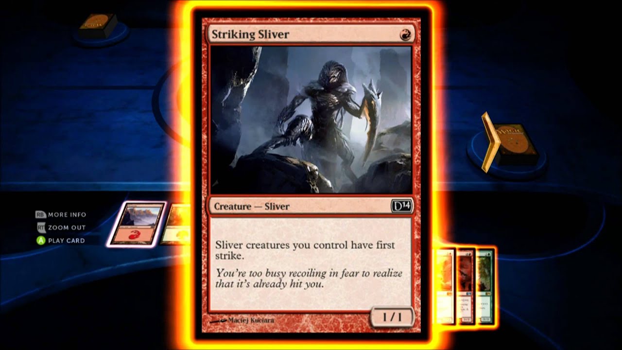 Magic the Gathering Duels of the Planeswalker 2014 Sliver Strike Team ...