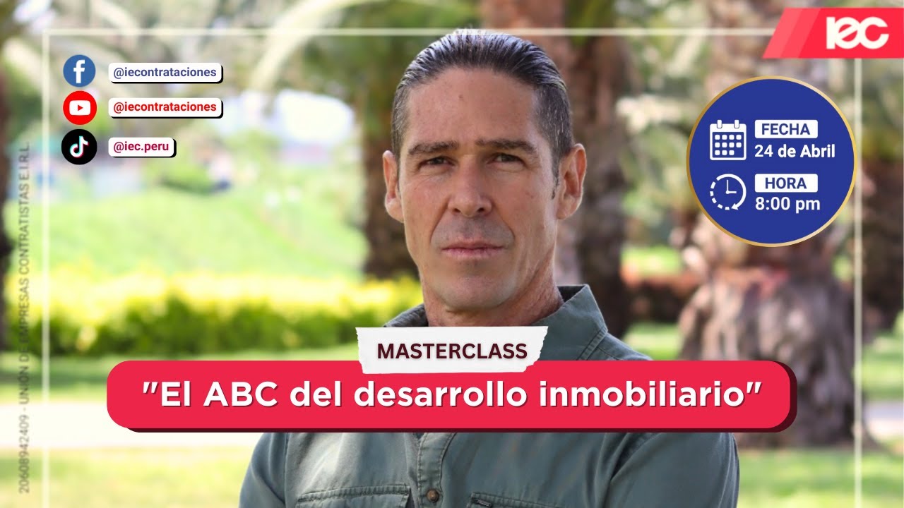 Masterclass: “El ABC del desarrollo inmobiliario” - YouTube