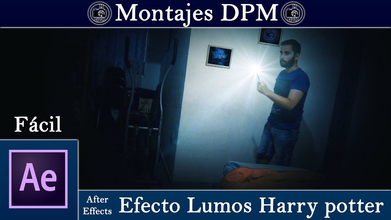 Efecto Lumos Harry potter After Effects - YouTube