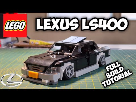 Lego Lexus LS400 FULL BUILD TUTORIAL