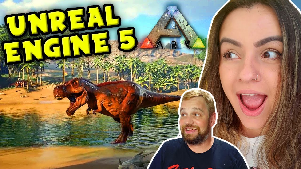 VEJA COMO SERÁ ARK SURVIVAL EVOLVED NA UNREAL ENGINE 5!!! - YouTube