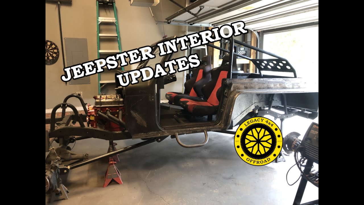 Jeepster Commando - Interior Update II Legacy 4x4 and Off-Road - YouTube
