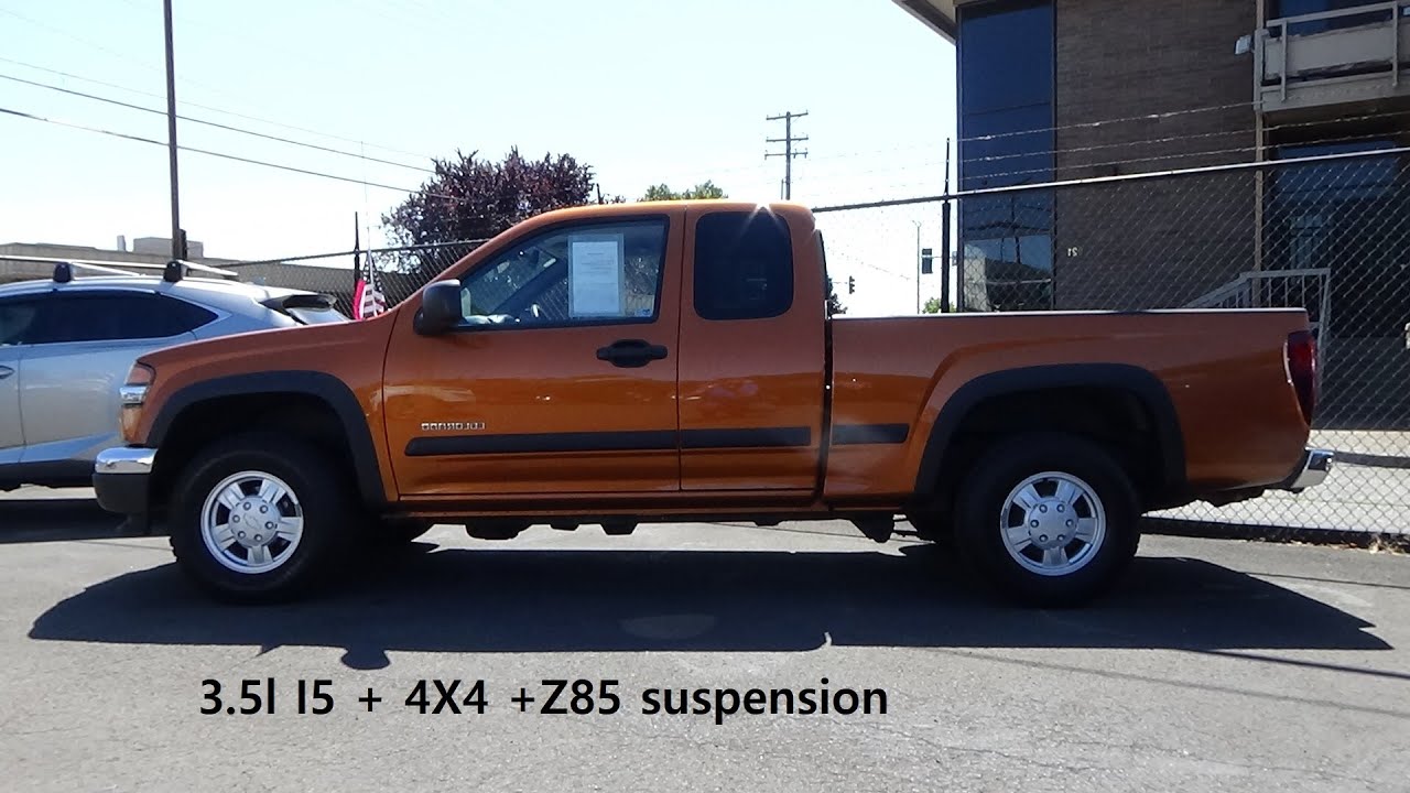 2004 Chevrolet Colorado LS Extended Cab (Z85, 3.5l, 4AT, 4X4) - Start ...