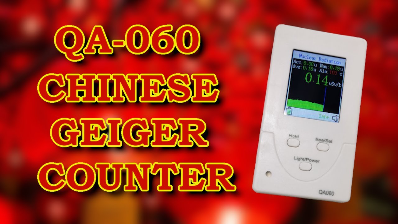 QA-060 Tiny Chinese Geiger Counter - YouTube