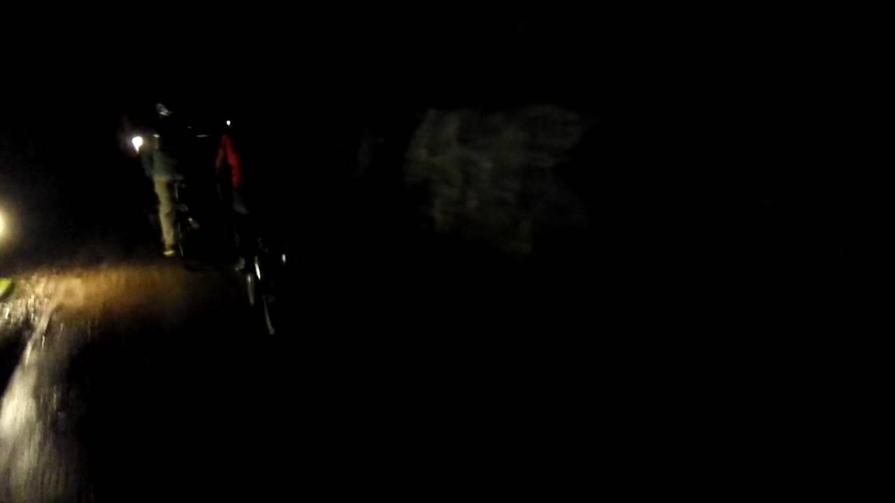 Tunnel on cycle route 27 near Plymouth. - YouTube