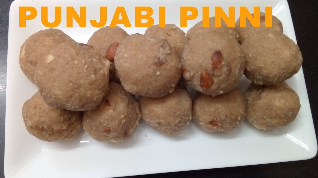 Pinni - Atta ladoo / wheat flour ladoo /Atta Ladoo / Punjabi Pinni ...