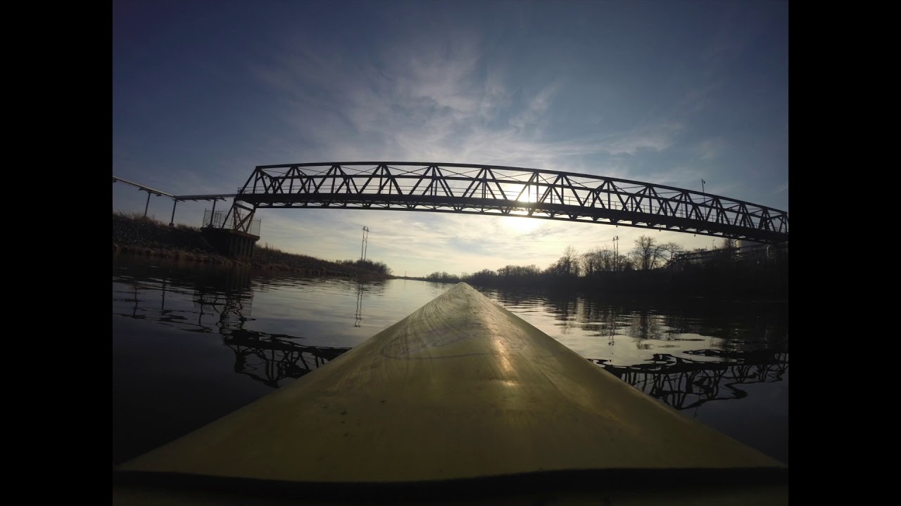 Kayaking on the Christiana River at Newport Delaware - YouTube