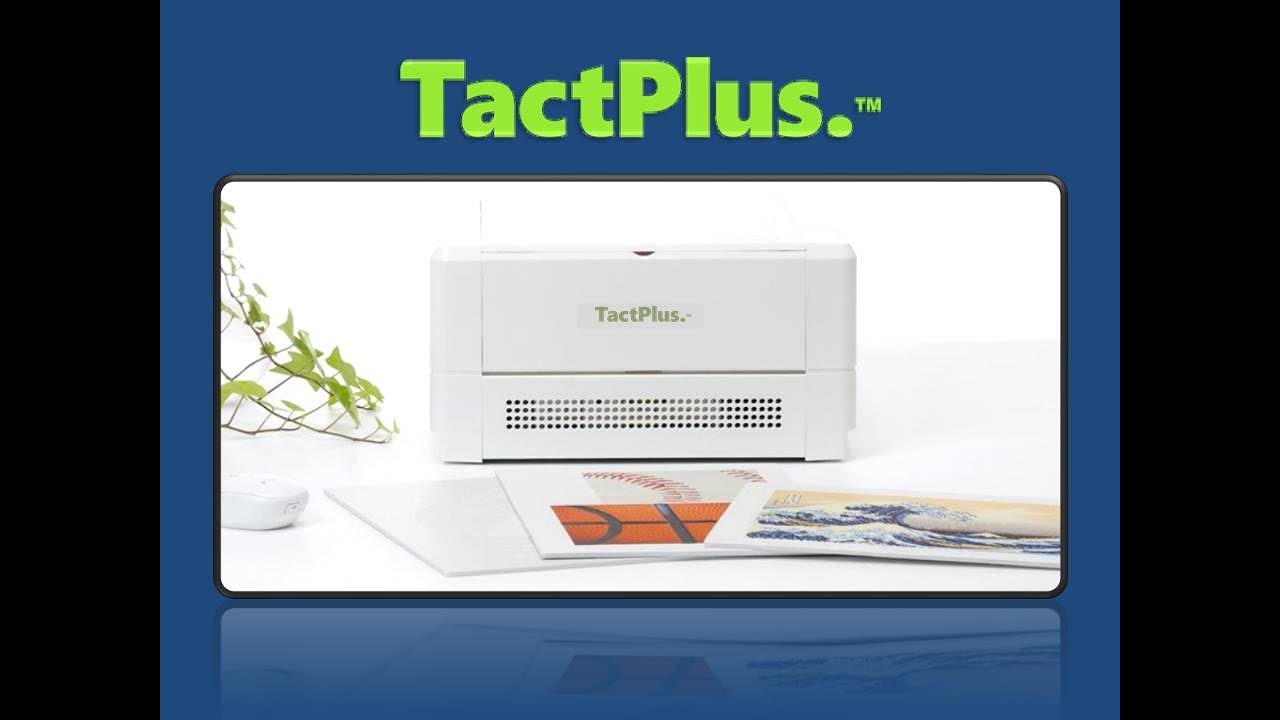 TactPlus, l'imprimante braille et reliefs la plus petite et la plus ...
