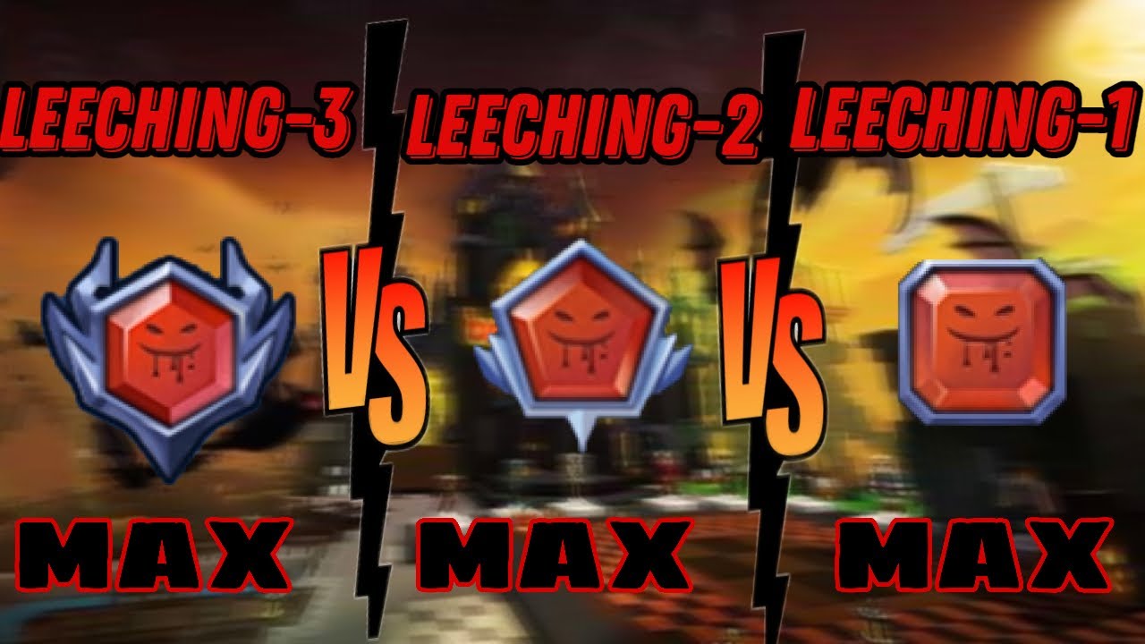 Max Leeching -3 vs Leeching - 2 vs Leeching -1🔥🥶[Blockmango - Bedwars ...
