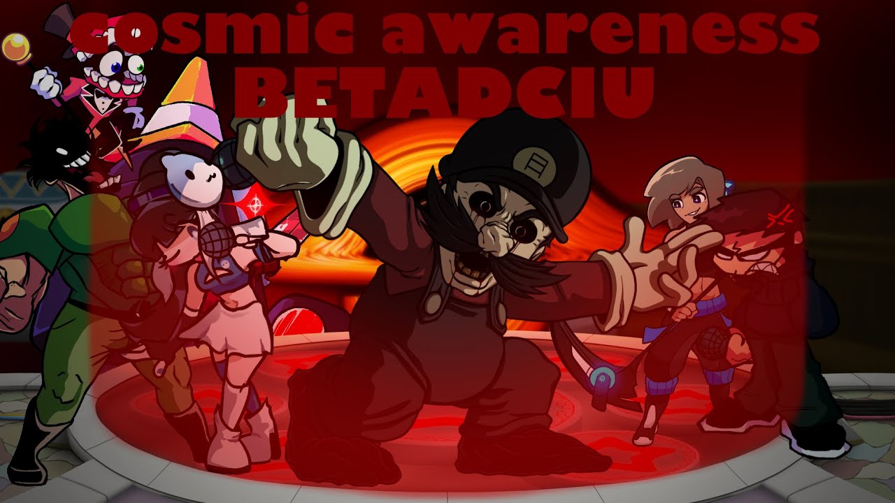 FNF cosmic awareness but everyone sing it use (cosmic awareness ...