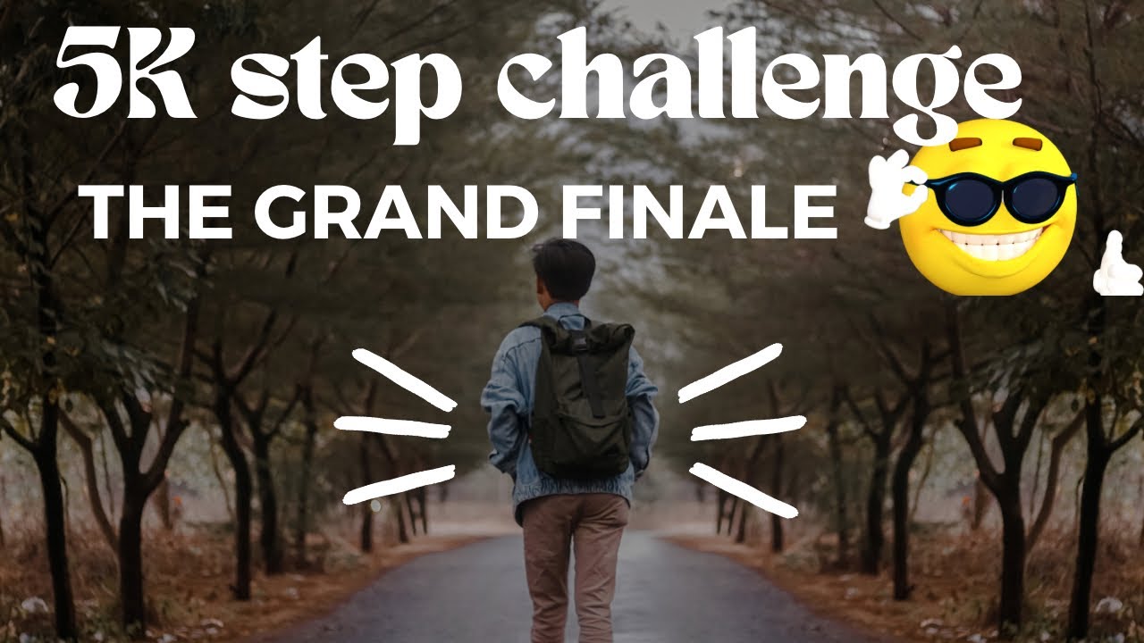Wrapping up the 7 days challenge | Day 7 of the 7 days 5k step ...