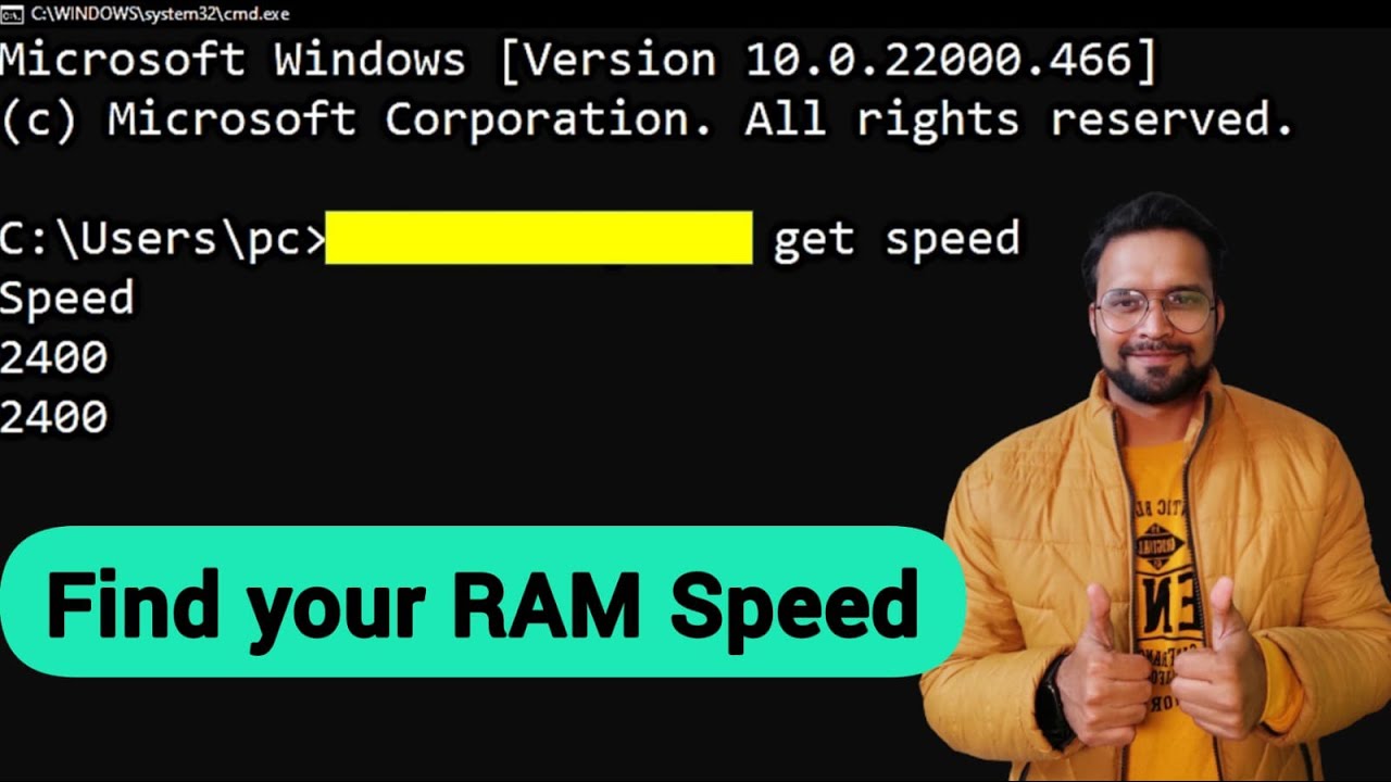 Find Your RAM speed in Windows - YouTube