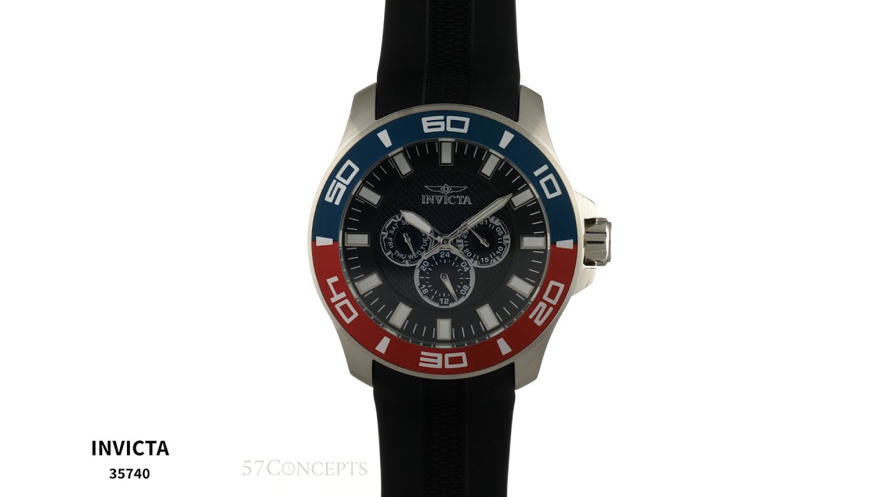 Invicta 35740 Pro Diver • Zegarek męski - YouTube