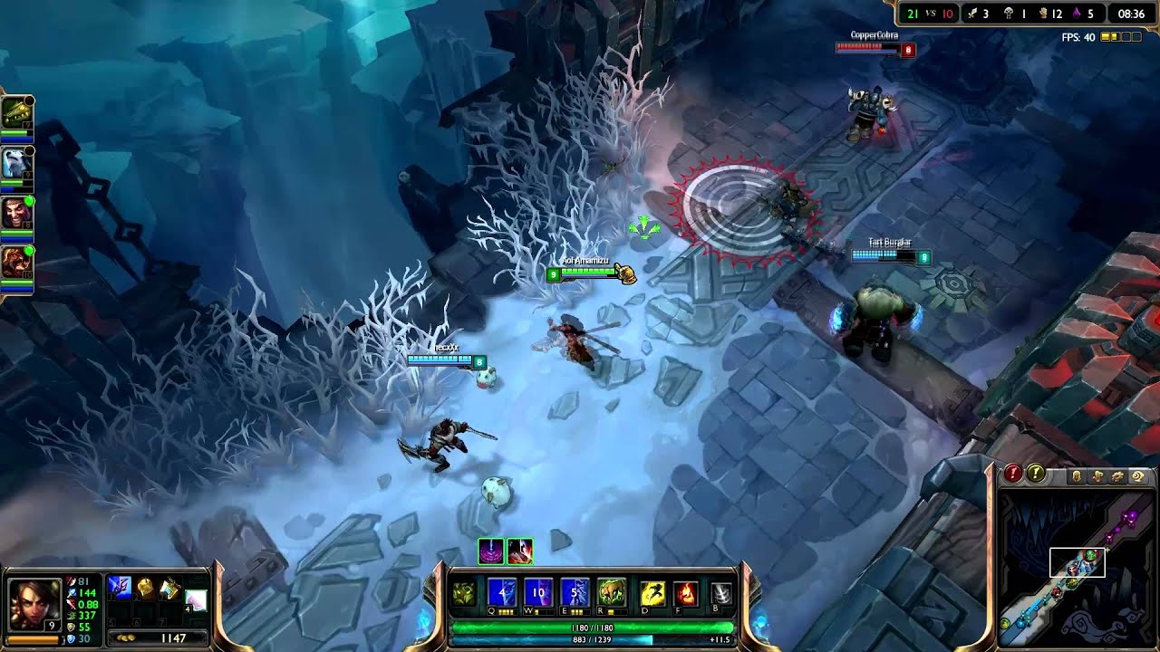 League of Legends - ARAM Clip - Nidalee Brand Combo - YouTube