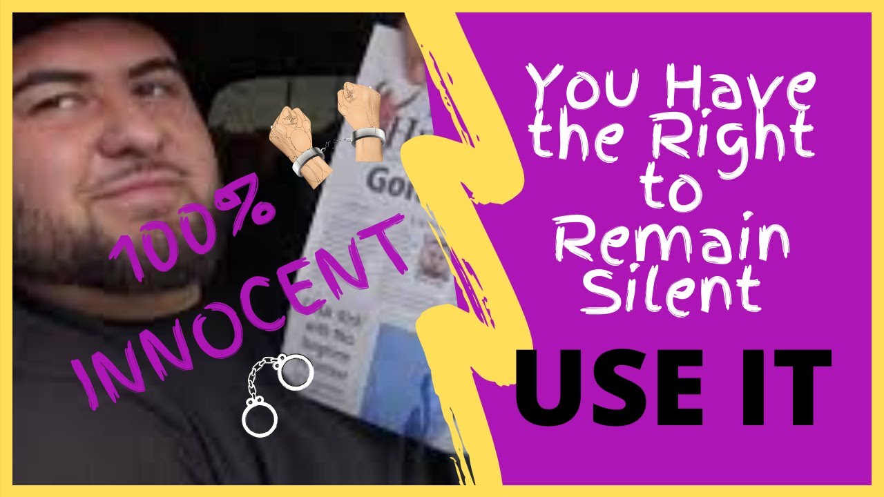 Remain Silent Even When Innocent: Brandon Gonzales - YouTube