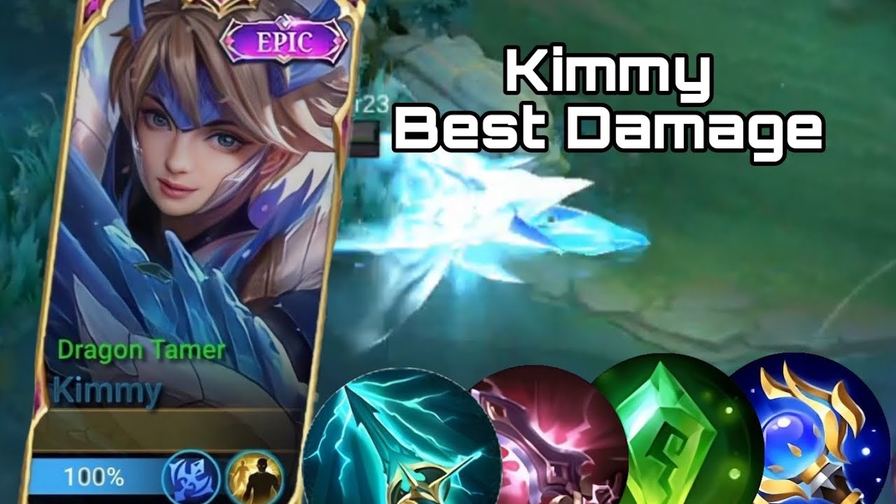 One of the best build for kimmy [Mobile Legend] - YouTube