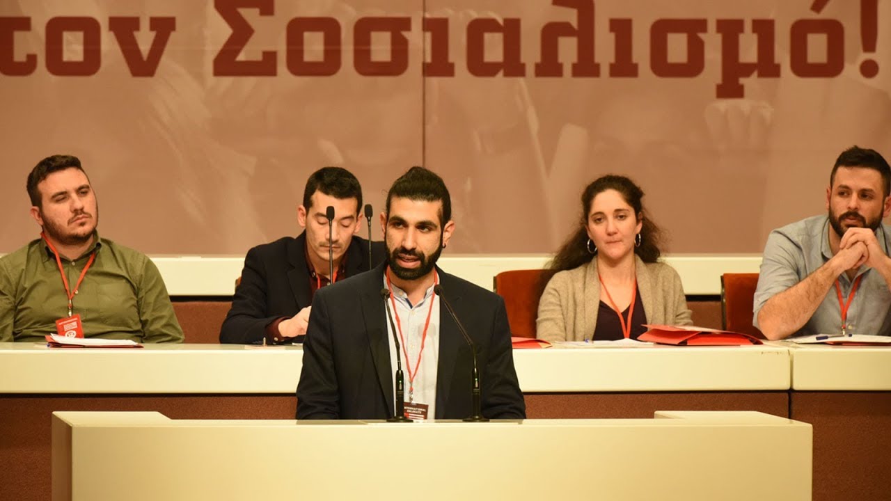 ΧΑΙΡΕΤΙΣΜΟΣ ΤΟΥ ΙΑΚΩΒΟΥ ΤΟΦΑΡΗ ΣΤΟ 12ο ΣΥΝΕΔΡΙΟ ΤΗΣ ΚΝΕ - YouTube