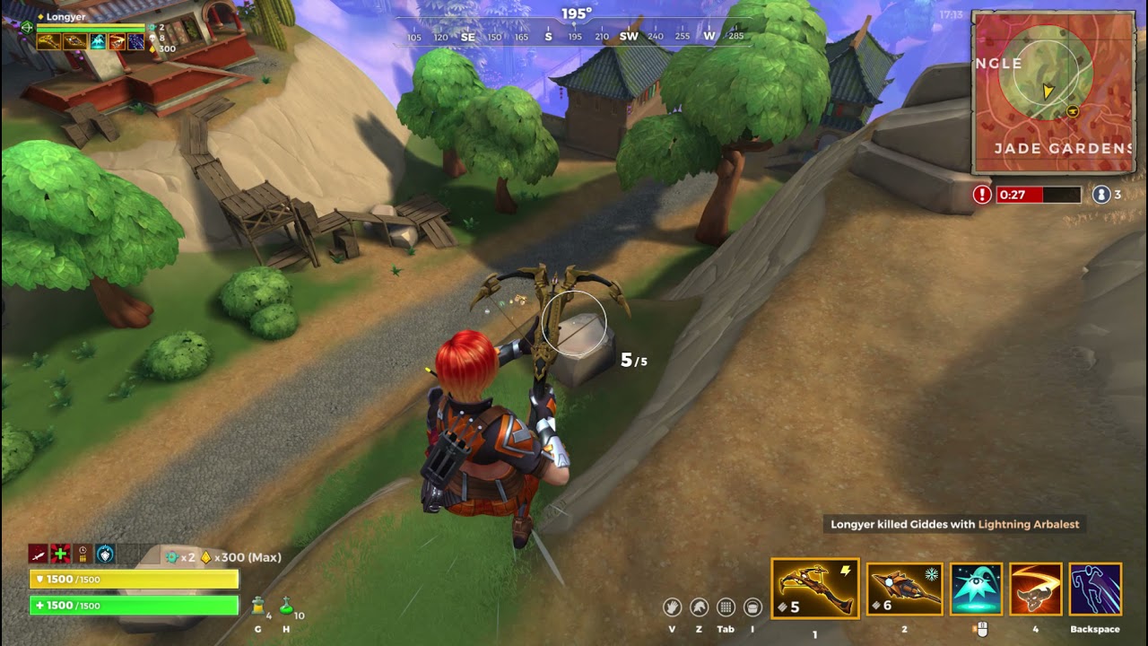 Realm Royale, Hunter Solo, Victory with 9 Eliminations and Legendary ...