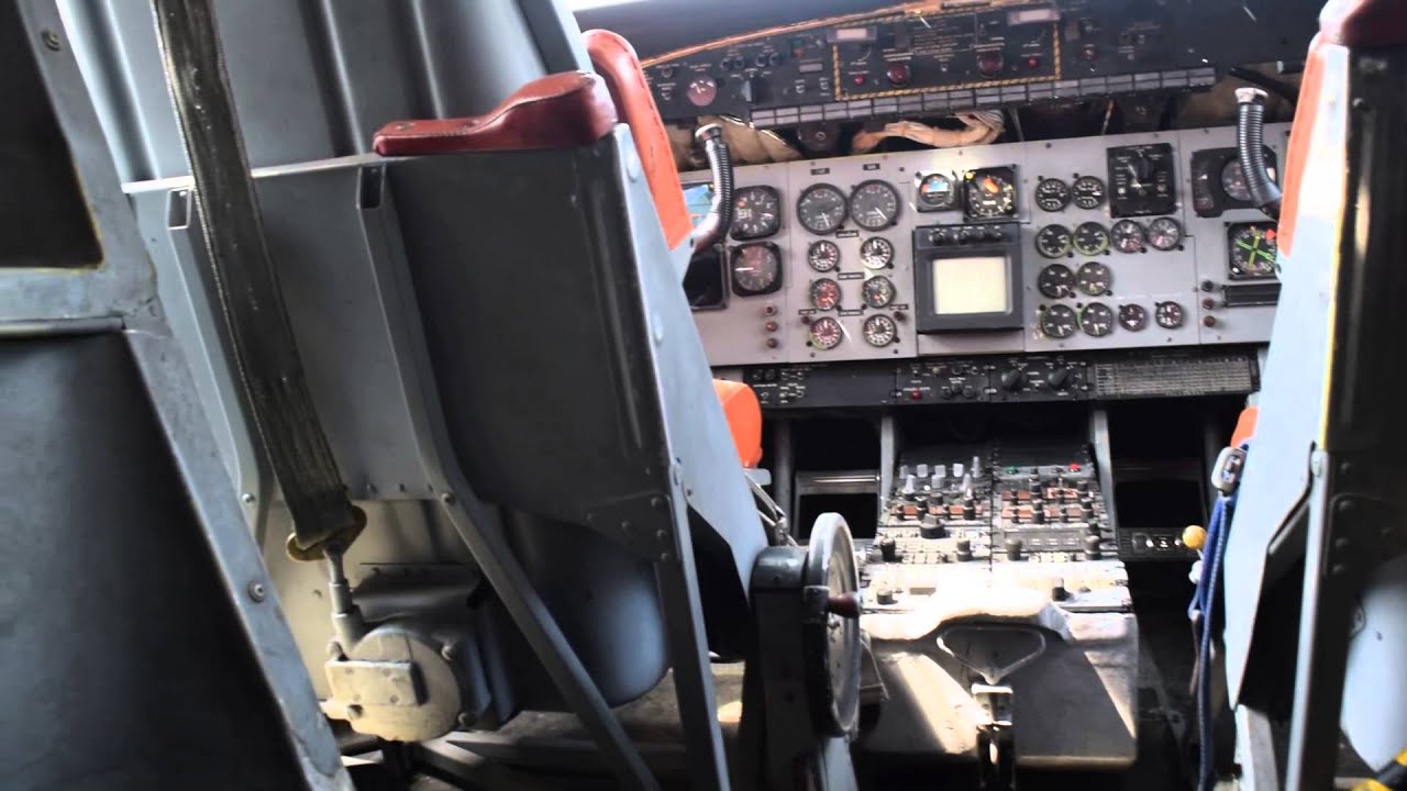 Inside of de Havilland Canada DHC-5 Buffalo on Campos dos Afonsos ...