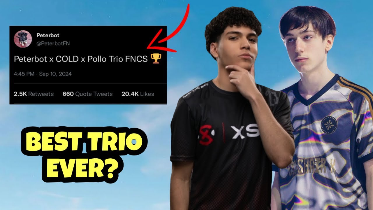 Peterbot Playing With COLD For Trios.. | All NEW + CONFIRMED TRIOS ...