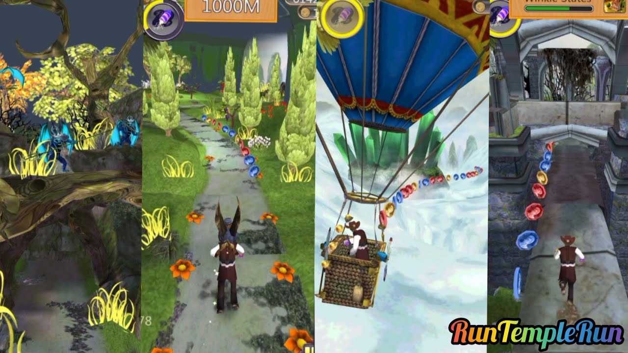 Temple King Runner Lost Oz - Dark Forest - RunTempleRun - YouTube