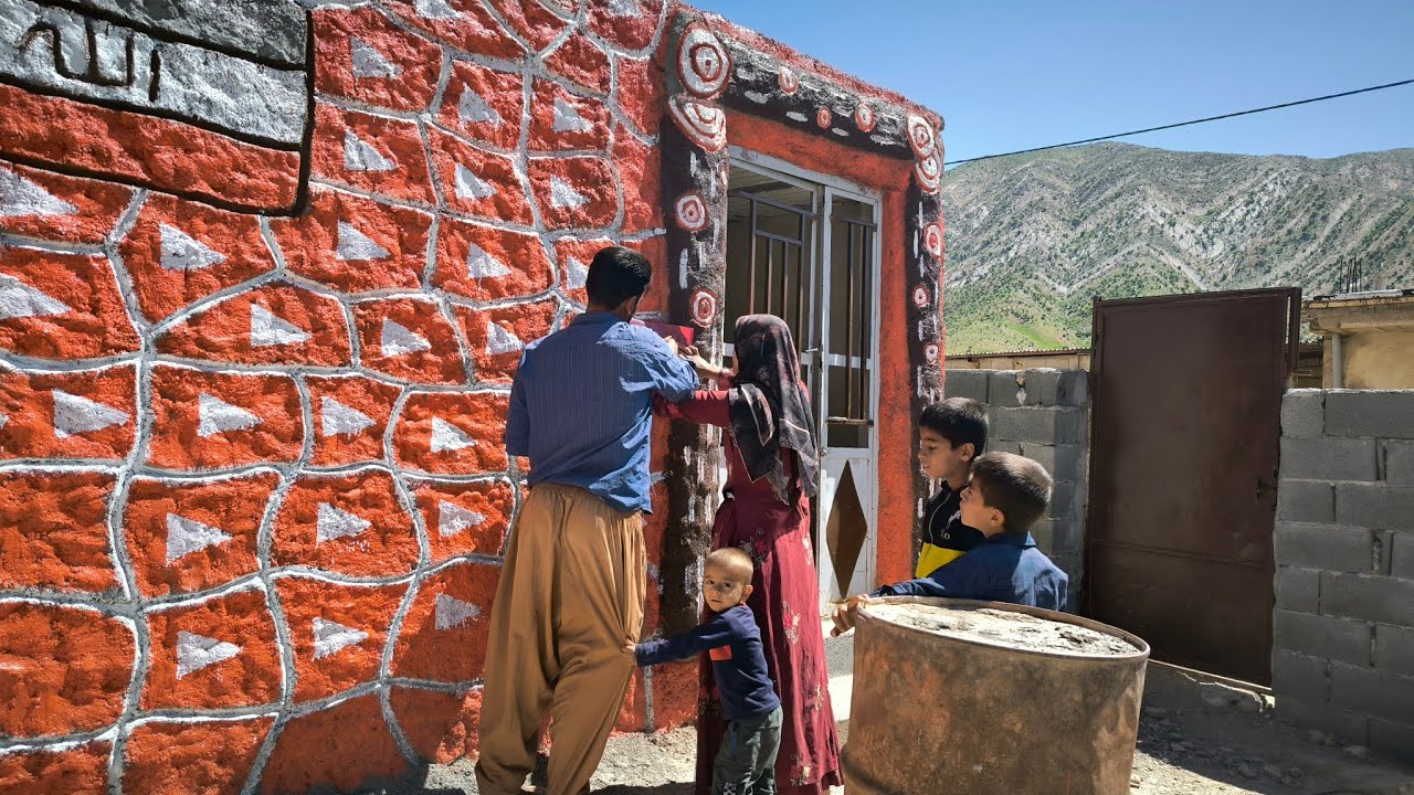 Exploring Traditional Nomadic Life through Colorful Building Art ...