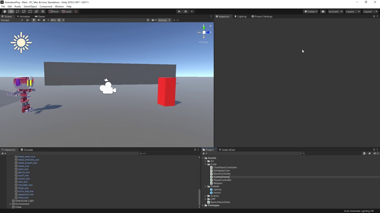 Enemies & Attack Response - Third Person Action Game Unity Project ...