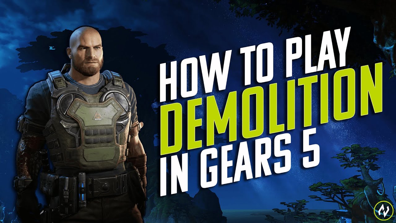 HOW TO PLAY DEMOLITION IN GEARS 5 ESCAPE & HORDE PVE - YouTube