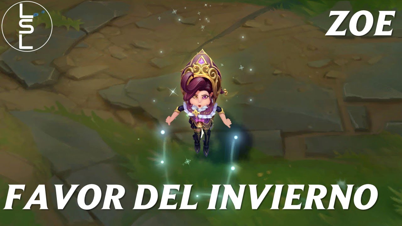 Zoe Favor del Invierno - Previsualización | League of Legends - YouTube