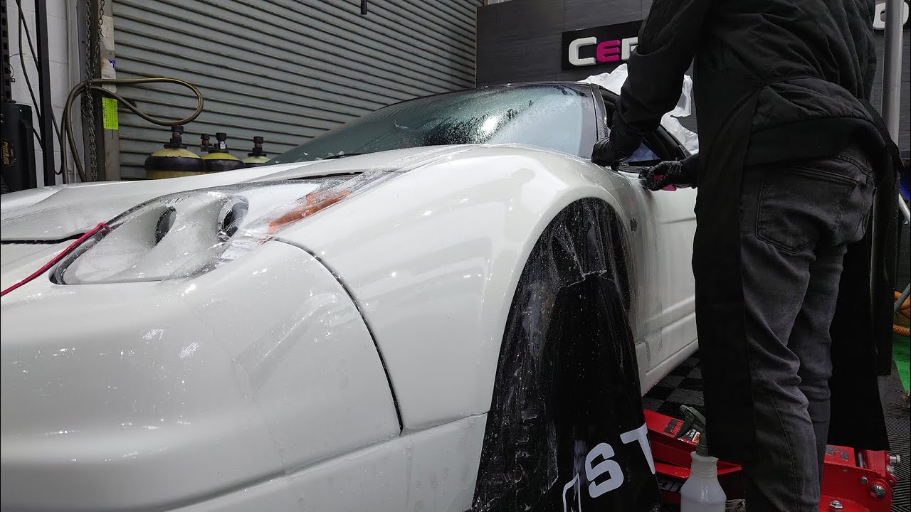 Aerowerkz Paint Correction and Stek PPF Install on Honda NSX - YouTube