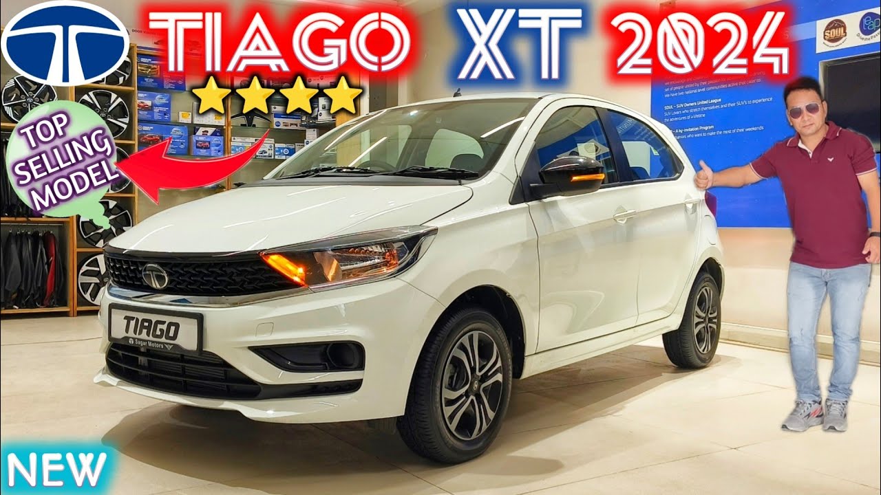 TATA TIAGO 2024 XT REVIEW : NEW TIAGO XT 2024 TOP SELLING MODEL : TATA TIAGO 2024 ...