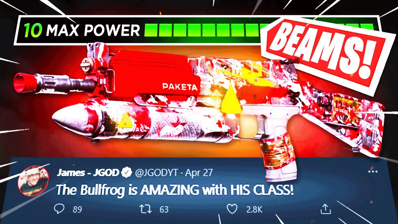 NEW BULLFROG META WARZONE SEASON 3... NO RECOIL 😍 BULLFROG BEST CLASS ...