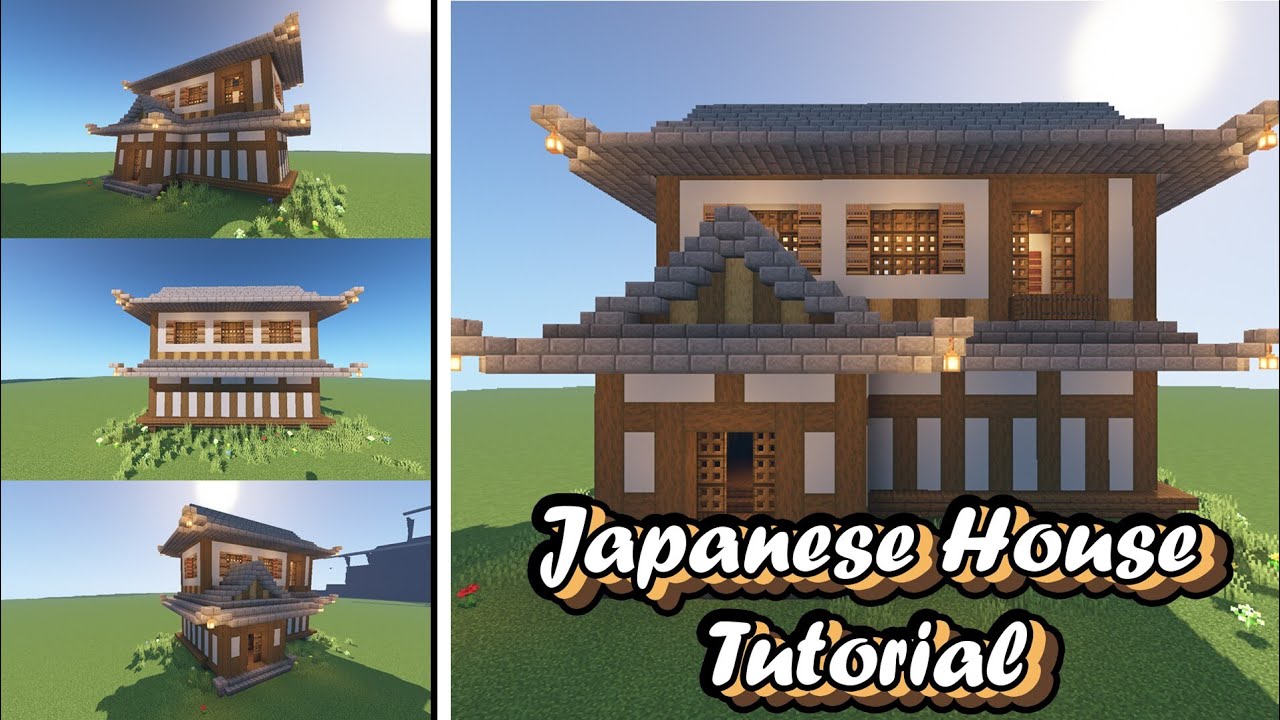 Japanese House in Minecraft | Tutorial | Frankgenics - YouTube