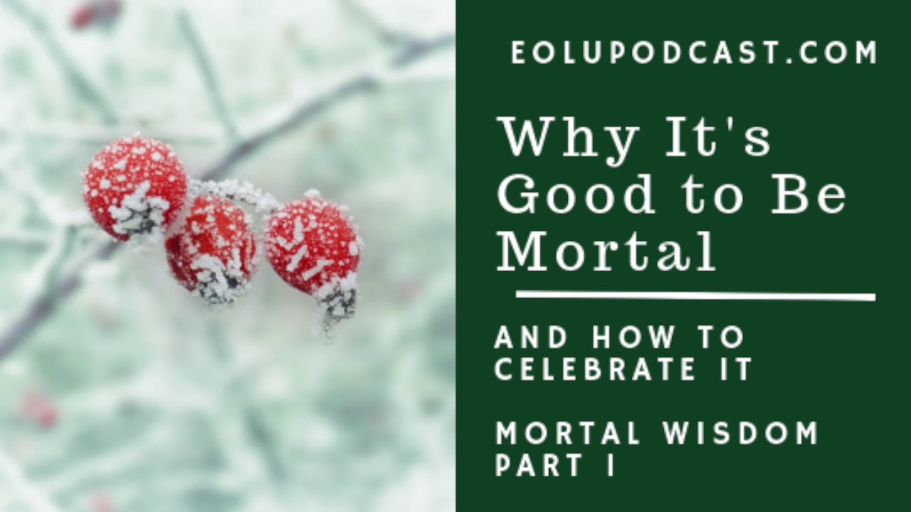 Why It's Good to Be Mortal and How to Celebrate It - YouTube
