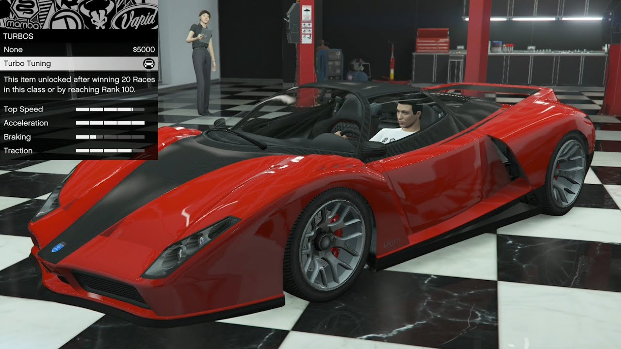GTA 5 - OG Vehicle Customization - Grotti Cheetah (Ferrari Enzo) - YouTube