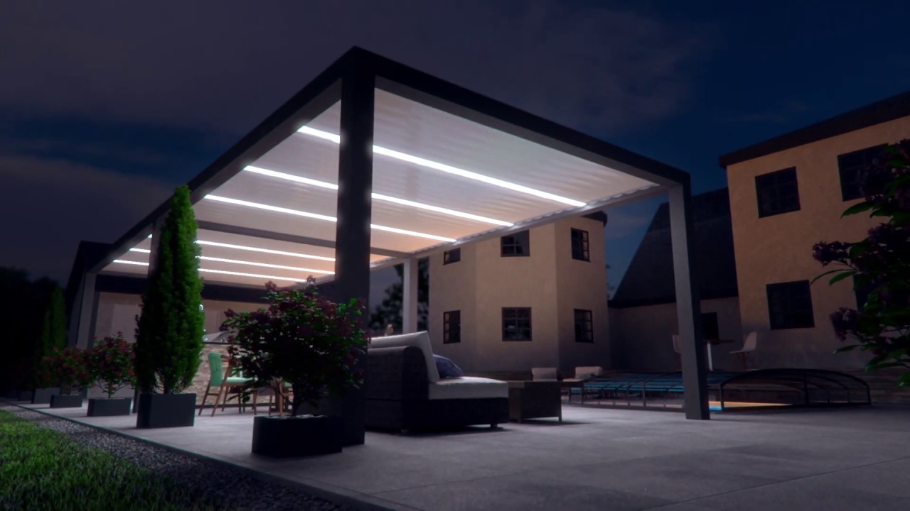 Presentation of Zenisun automatic pergola - English version - YouTube
