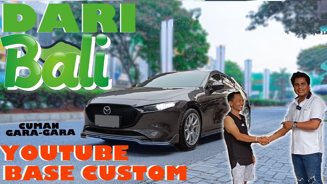 JAUH-JAUH DARI BALI KE BASECUSTOM CUMAN MAU PASANG BODYKIT, GOKIL OM ...